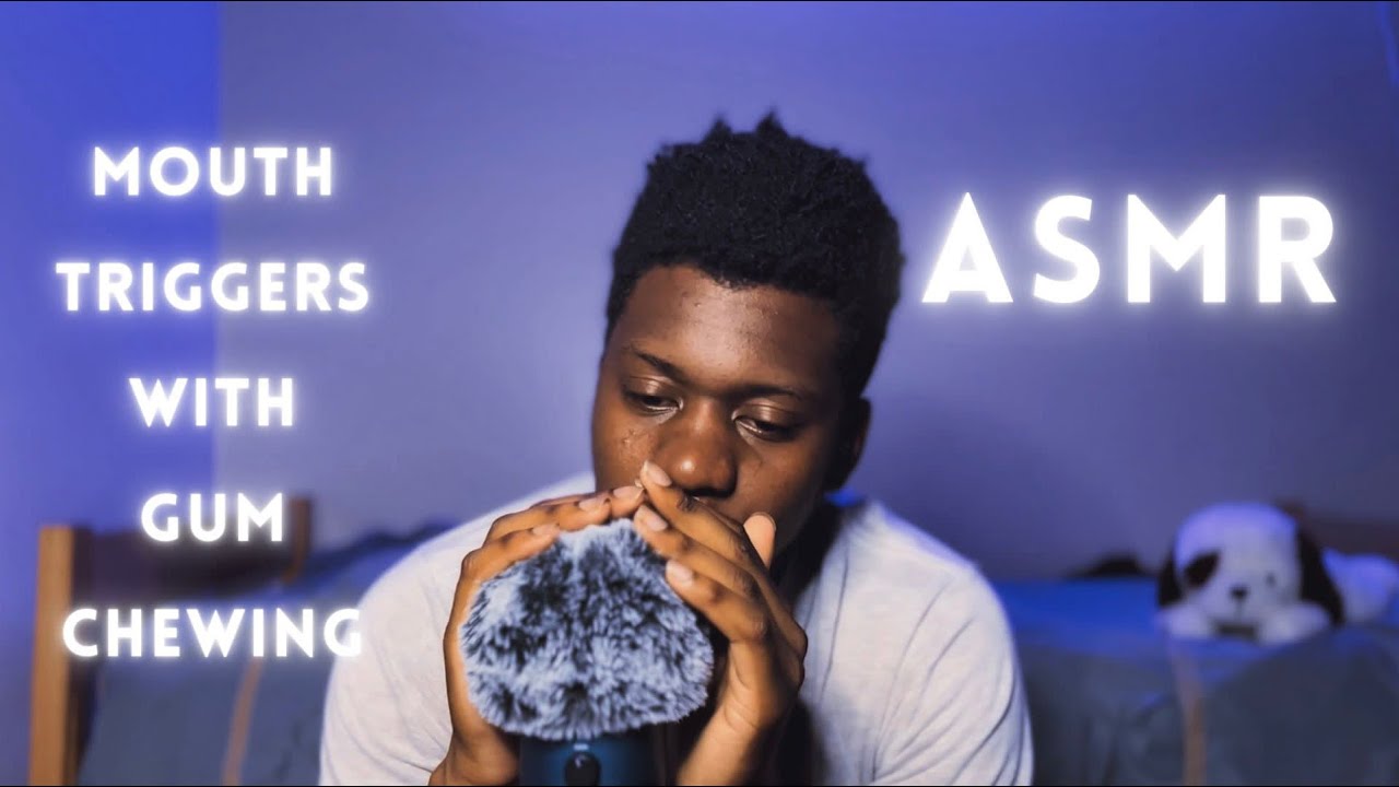 ASMR Mouth Sounds & Gum Chewing At 100% Sensitivity - YouTube