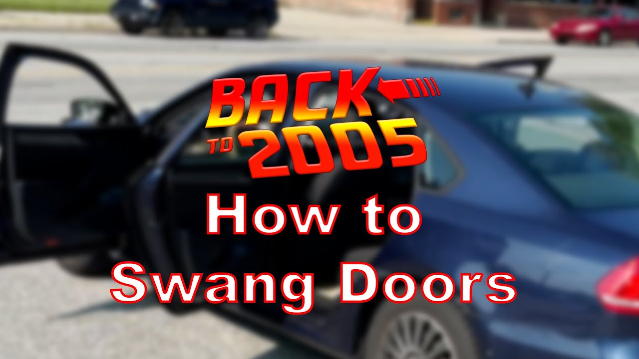 The Time Traveler explains how to swang doors. - YouTube