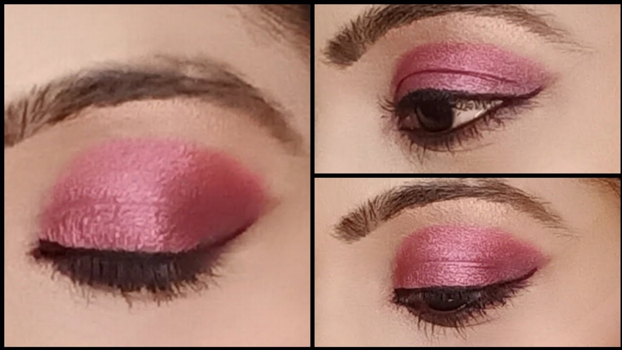 Red Glitter Eye Makeup Tutorial|Party Eye Makeup Look|Step by Step|For ...