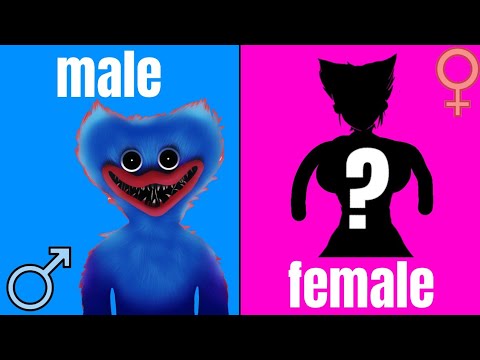 Poppy Playtime Gender Changes | Poppy Playtime | Male gender and Female ...