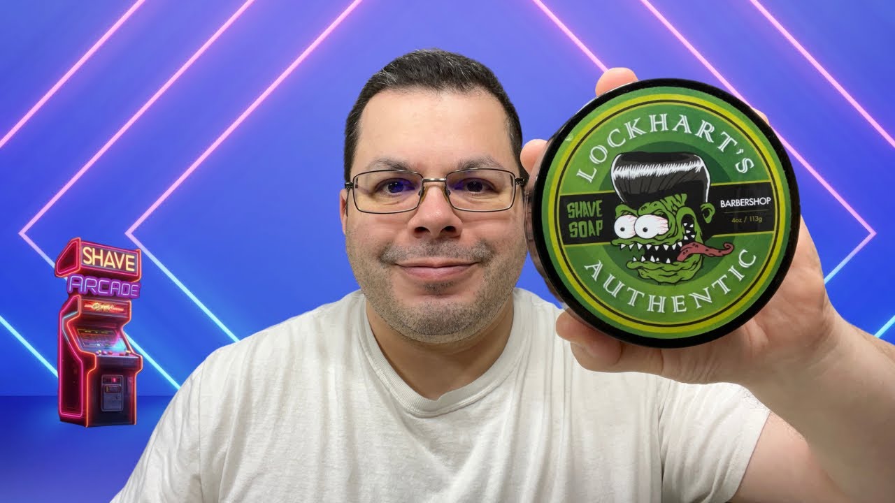SHAVE ARCADE Lockhart’s Authentic Barbershop Shave Soap shave. Gift ...