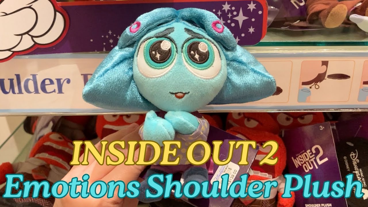 INSIDE OUT 2 Shoulder Plush is the CUTEST😍😍 New Emotions Merch in ...