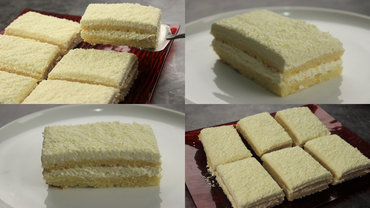 Vanilla Pastry Cake | Vanilla Cake Recipe - YouTube