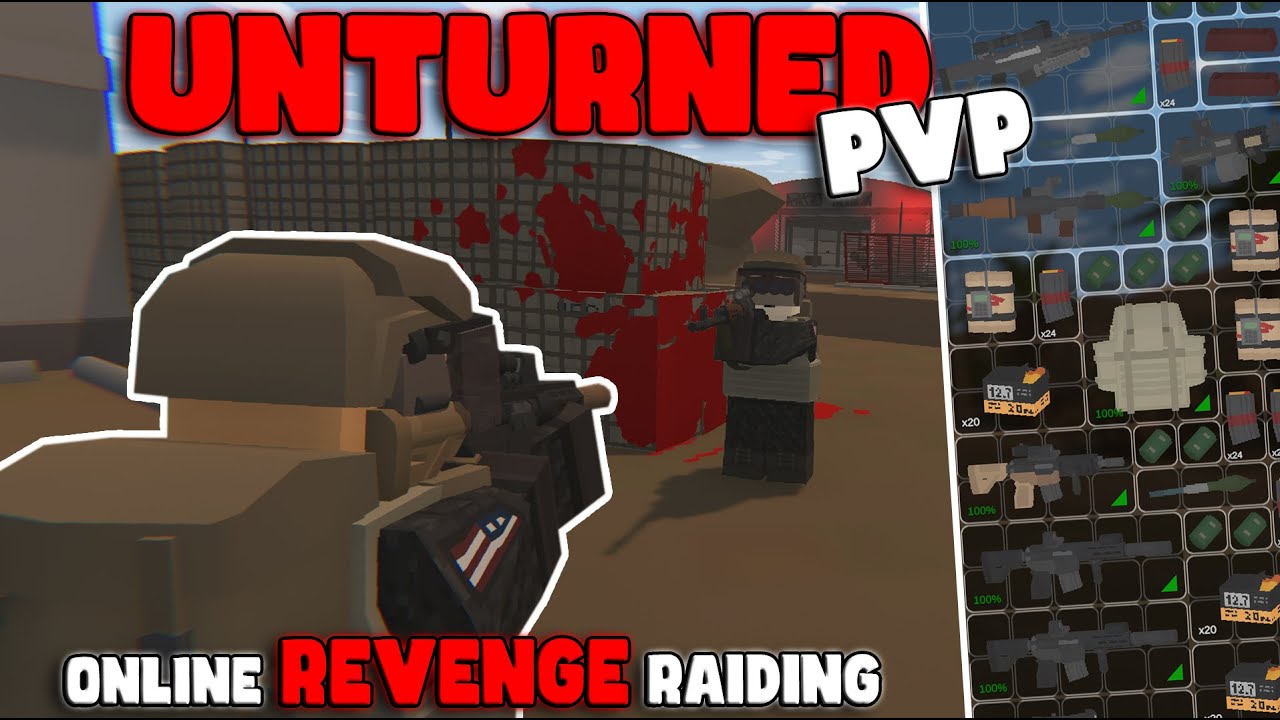 Most SATISFYING REVENGE on STACKED GROUP - Unturned Survival PvP - YouTube