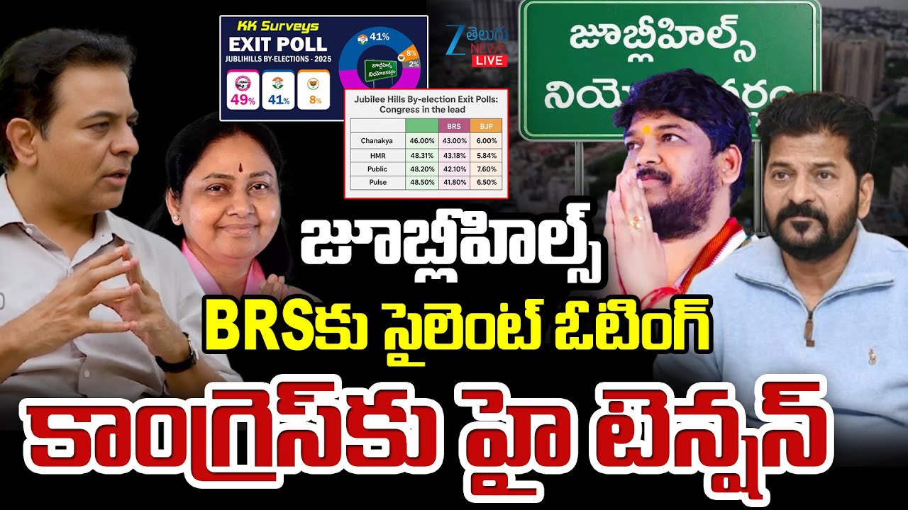 LIVE: Silent Voting For BRS | Jubilee Hills Byelection | Shock To ...