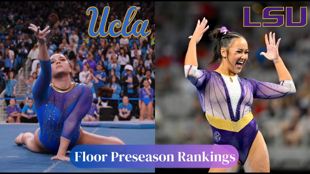 2024 NCAA Gymnastics Floor Preseason Rankings - YouTube