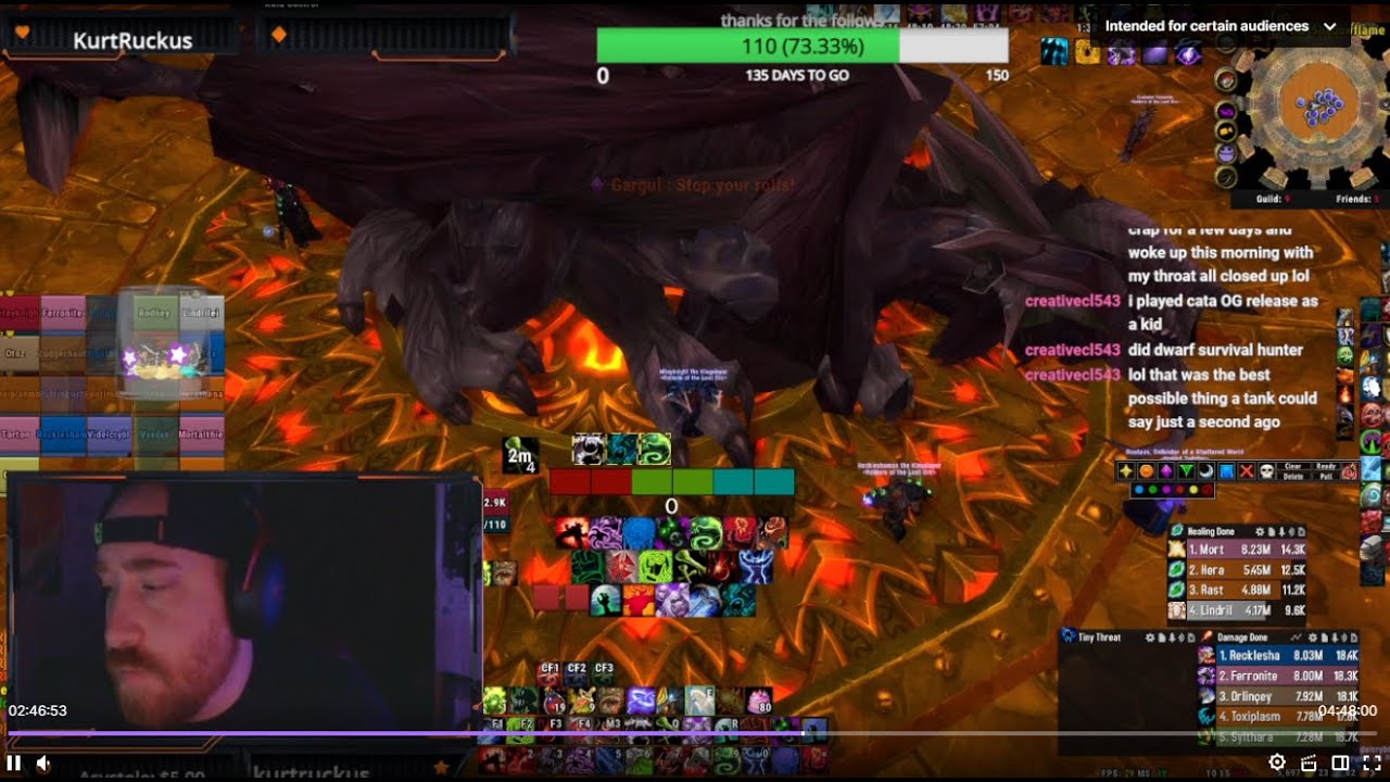 Blood DK tanking Cata POV - YouTube