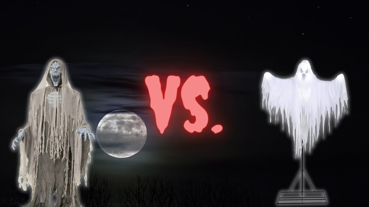 Evil Entity vs. Howling Spirit | Spirit Halloween Prop Battles | Nate ...
