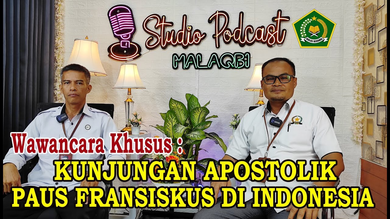Kunjungan Apostolik Paus Fransiskus di Indonesia. - YouTube