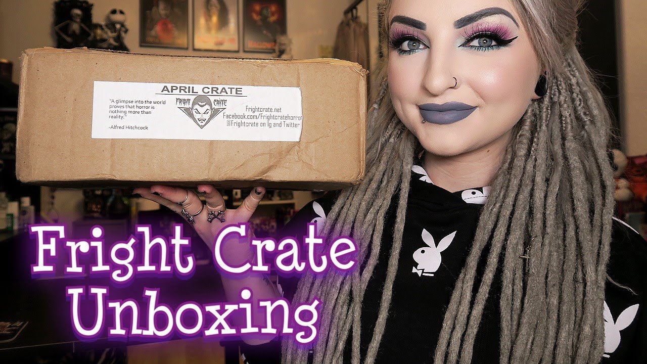 Fright Crate - Monthly Horror Subscription Box Unboxing - April 2020 ...