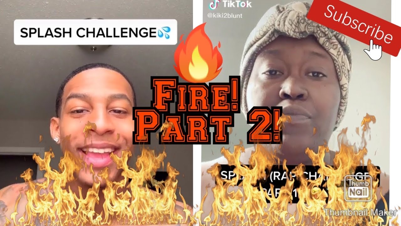 Best Splash Rap Challenge on TikTok Part 2! (Must Watch) - YouTube