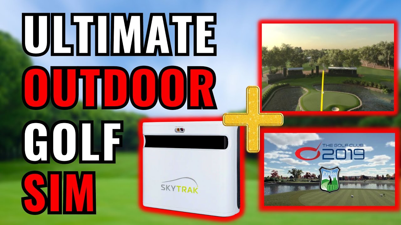 The Ultimate Outdoor Golf Sim! - YouTube