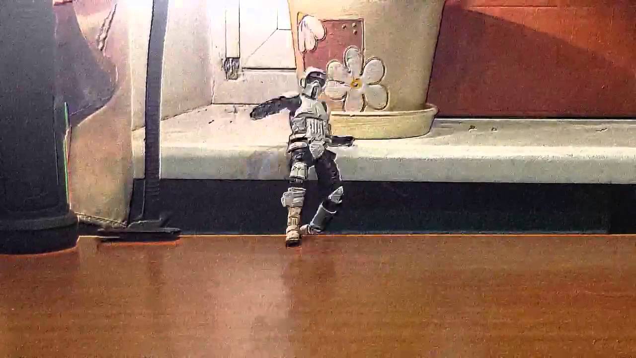 Silly scout troopers!(stop motion) - YouTube