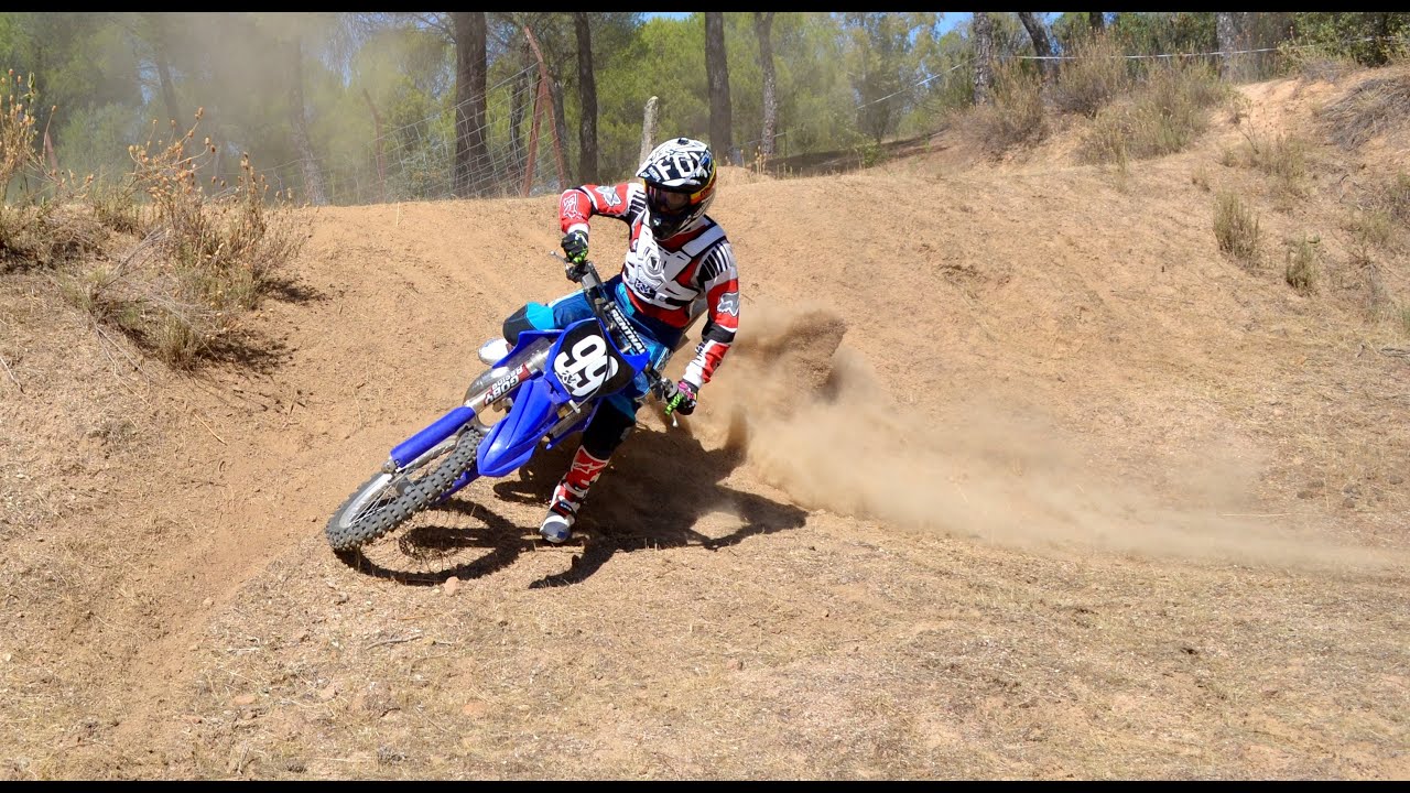 FREERIDE MOTOCROSS en JAÉN | YAMAHA YZ 125 | Sierra de Andújar - YouTube