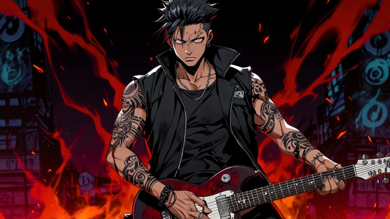 Dark Rock instrumental melodic - Heavy metal guitar playlist - YouTube