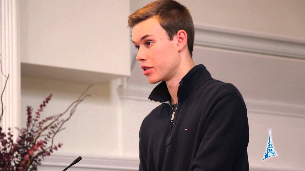 Personal Testimony from Alex Martenson for Saugatuck Congregational ...