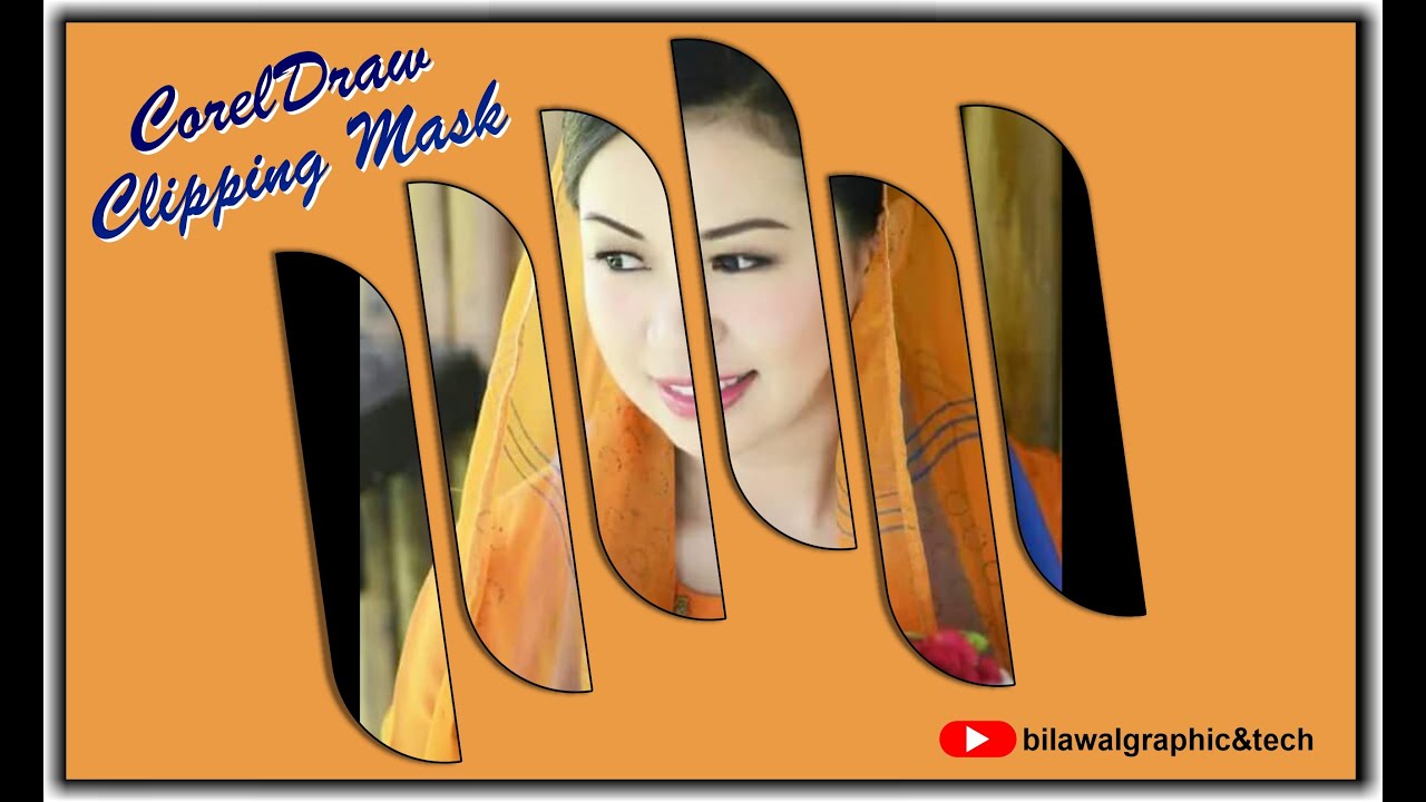 How To Create Clipping Mask In Corel Draw | 2024 - YouTube
