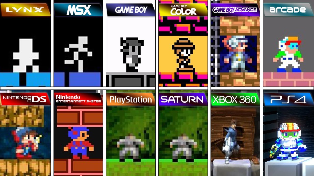 Lode Runner 1983 Lynx Vs MSX Vs GB Vs GBC Vs GBA Vs Arcade Vs DS Vs lode-runner-1983-lynx-vs-msx-vs-gb-vs-gbc-vs-gba-vs-arcade-vs-ds-vs