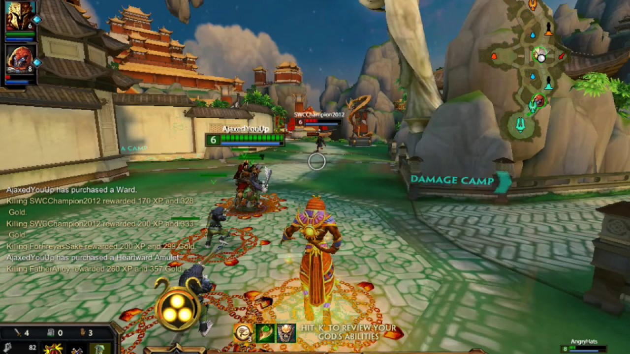 SMITE 3v3 map JOUST - YouTube