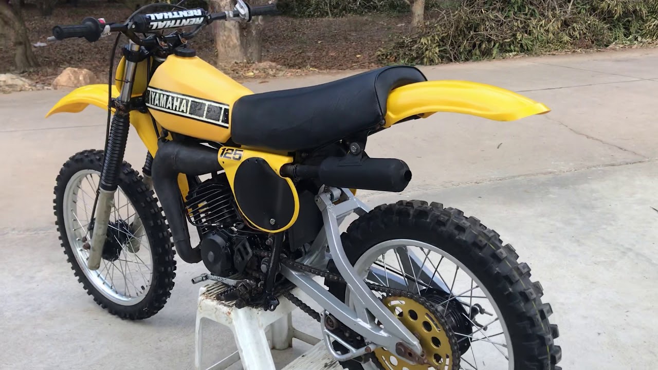 1978 YAMAHA YZ125E - YouTube