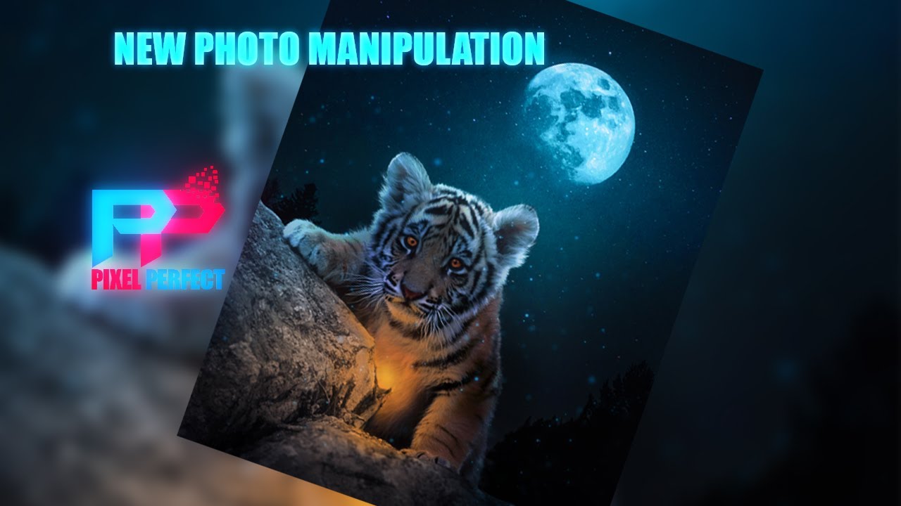 Cinematic Tiger - Photo Manipulation | Photoshop Speed Tutorial | Pixel ...