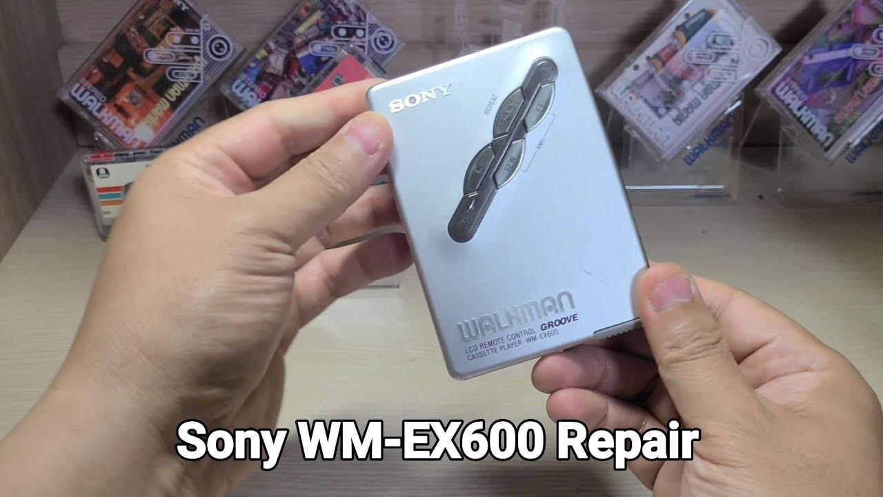Sony WM-EX600 Repair Cassette Player Walkman - YouTube