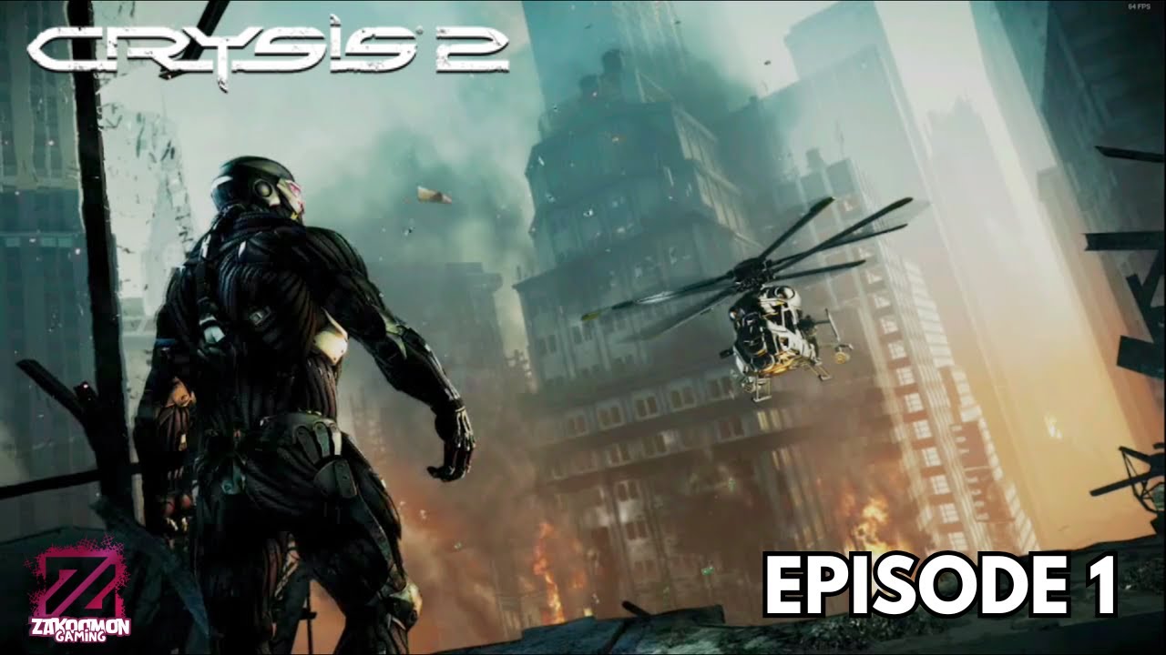 CRYSIS 2 - NEW JOURNEY OF OUR MAN SUIT #crysis2 #eagames #crytek - YouTube