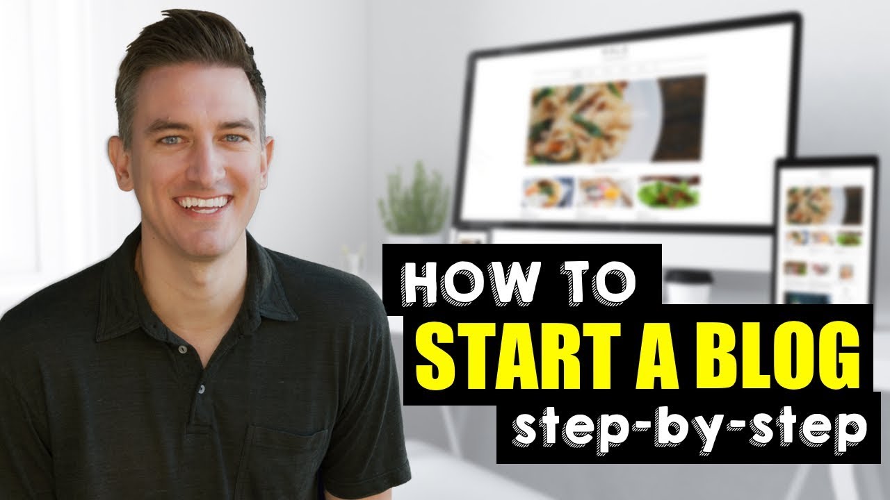 How to Start a Food Blog - Step by Step Tutorial for Beginners - YouTube