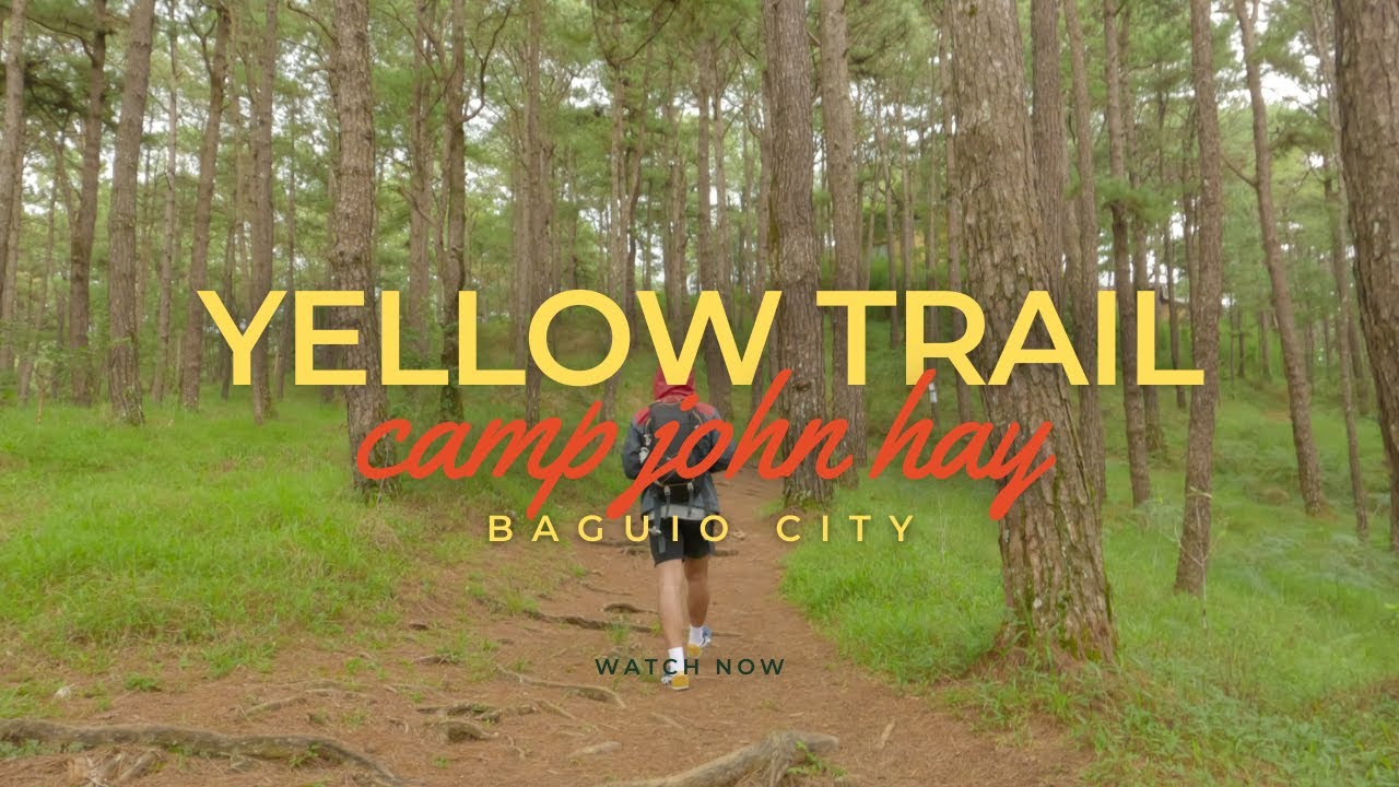 YELLOW TRAIL camp john hay | GOPRO HERO 11 - YouTube