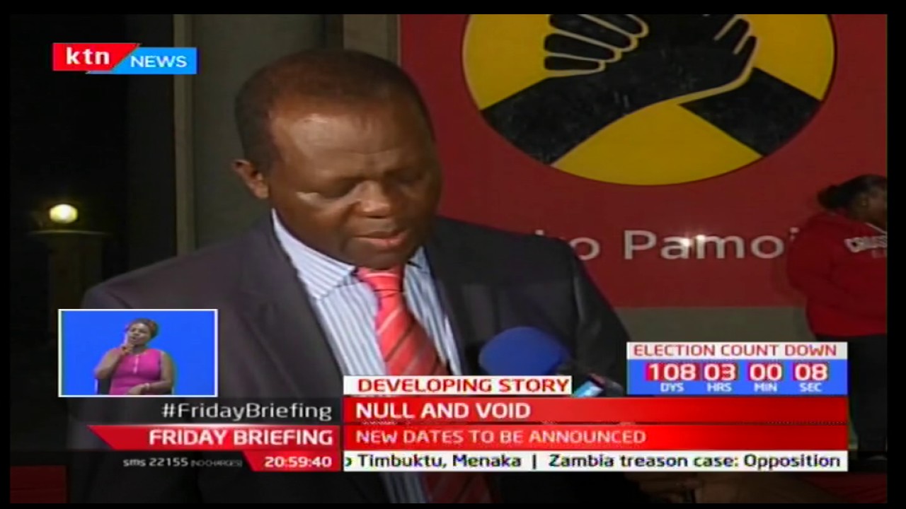 Raphael Tuju cancels all Jubilee nominations after a spate of violence ...