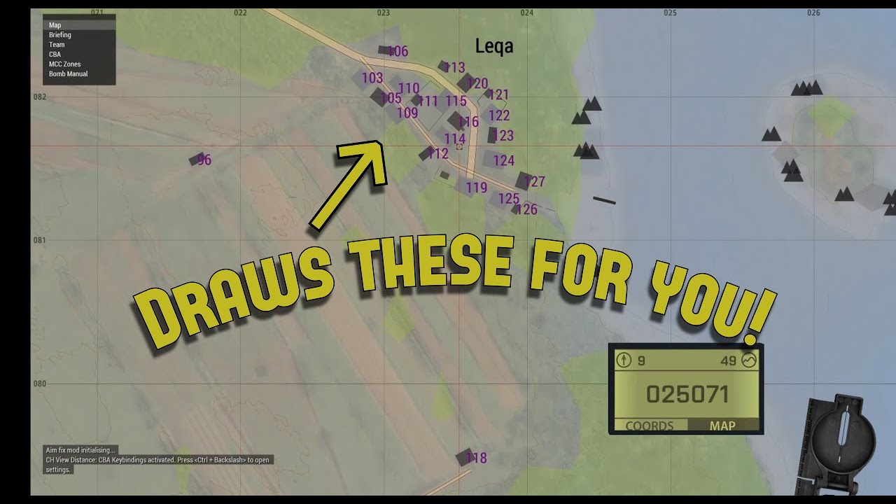 Perfect for your Arma 3 Milsim unit - Building Tagger - YouTube