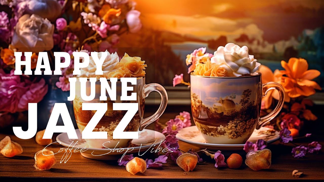 Happy June Jazz ☕ Jazz & Bossa Nova Elegant June to Relax, Study, Work ...