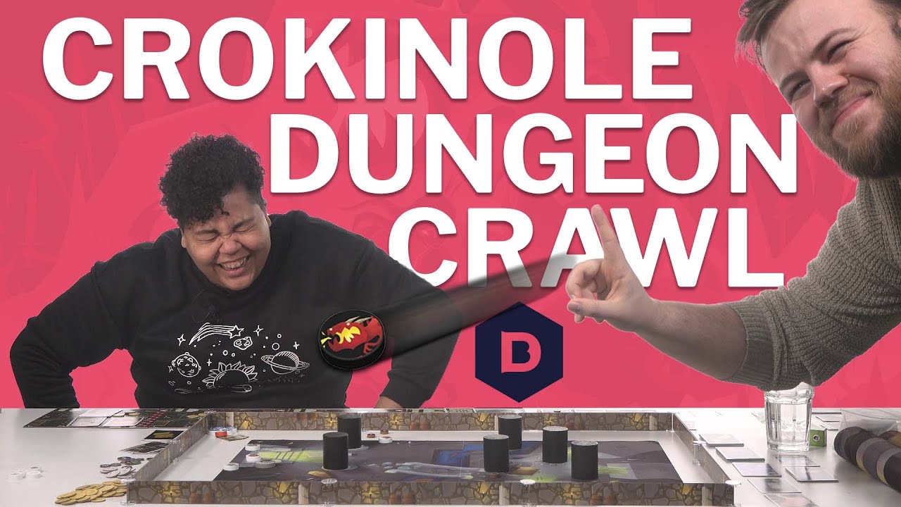 Catacombs: the Crokinole dungeon crawler! - Dexterity board game ...