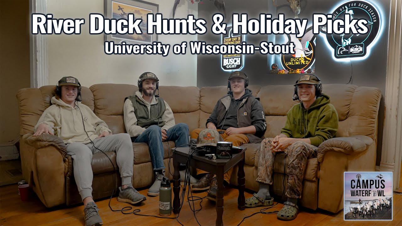 UW-Stout - Duck Hunting the River & Christmas Gift Ideas - YouTube