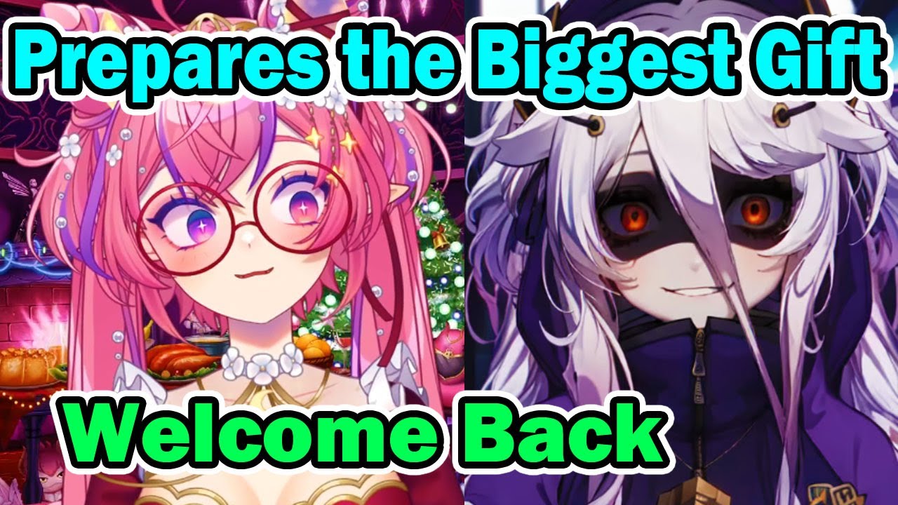 Henya Surprises Ironmouse with a Huge Comeback Gift - YouTube