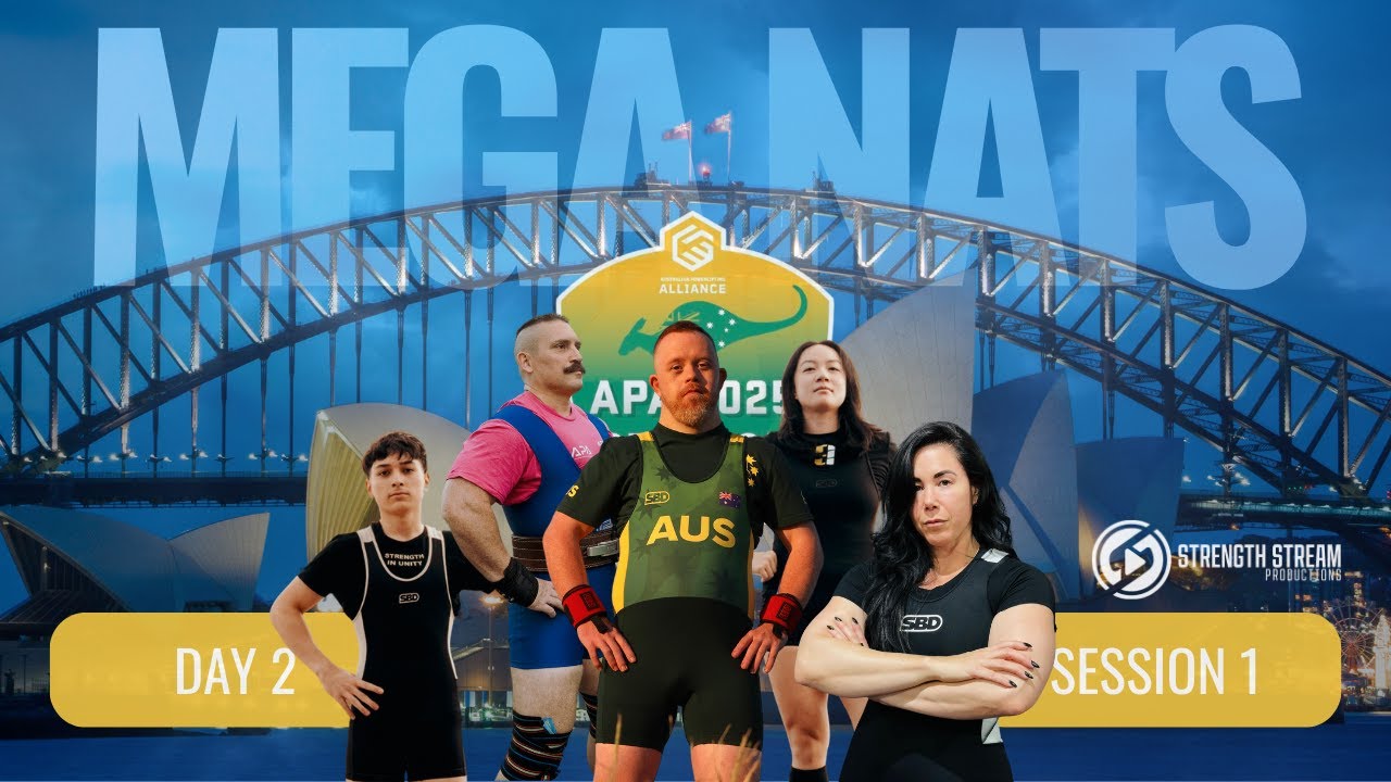 2025 APA Age Category & Equipped Nationals - D2S1 - Women M3, M4, SJ & Jr 43 - 52KG - YouTube