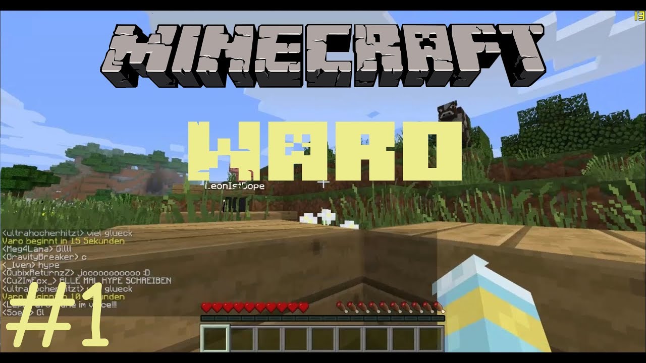 Minecraft Waro #1 Ein guter Start xD #Temmaura - YouTube