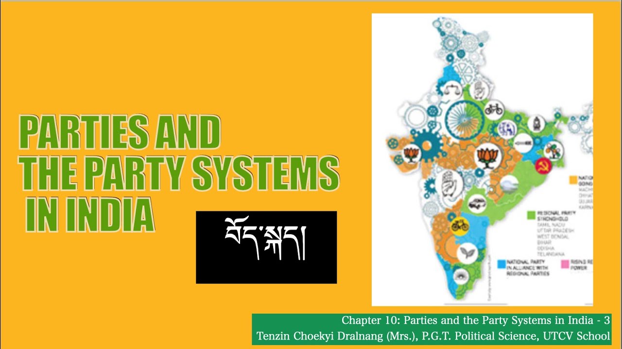 Multi & Bi-party system, Parties & the Party systems in India, CBSE ...