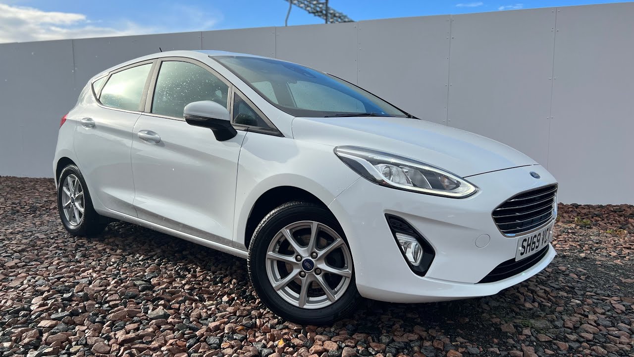 69 Plate Ford Fiesta 1.0 EcoBoost Zetec 5dr Auto @FrasersCars - YouTube