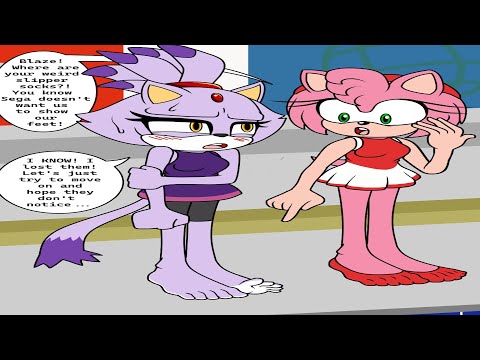 Blaze Forgot Her Socks (Sonic Comic Dub)