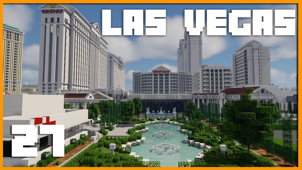 Caesar's Palace! - Minecraft Las Vegas Part 27 - YouTube