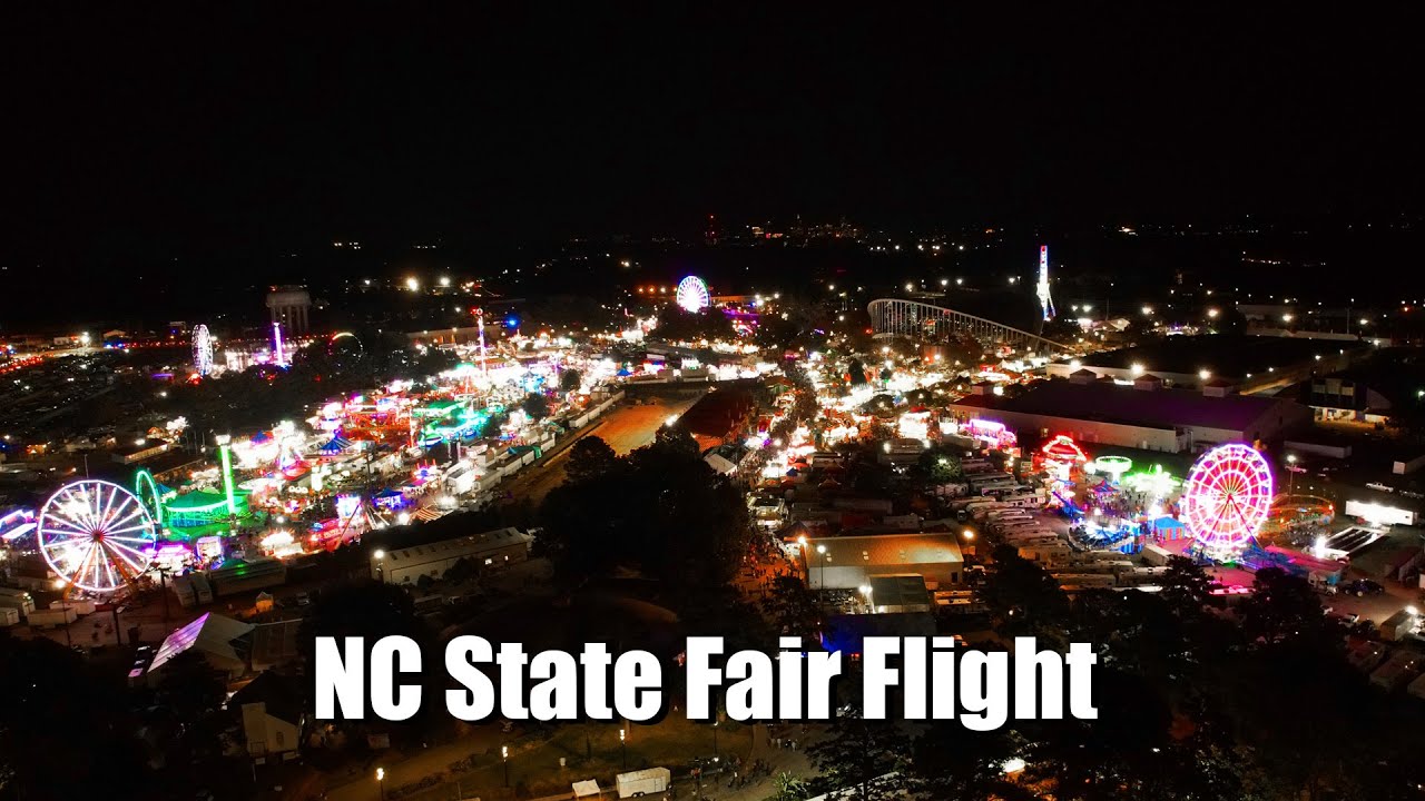 Drone Flight Practice: Flying over the NC State Fair - YouTube