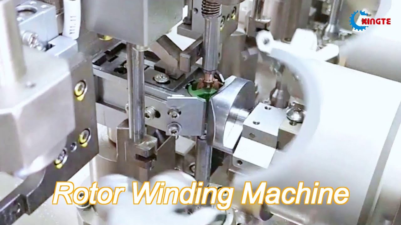 Multi Poles External Rotor Winding Machine Automated 220v 50/60HZ - YouTube