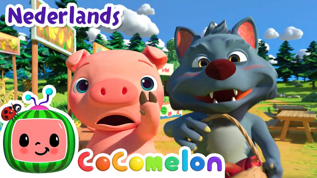 Wees voorzichtig met de wolf! | CoComelon Nederlands - Kinderliedjes ...