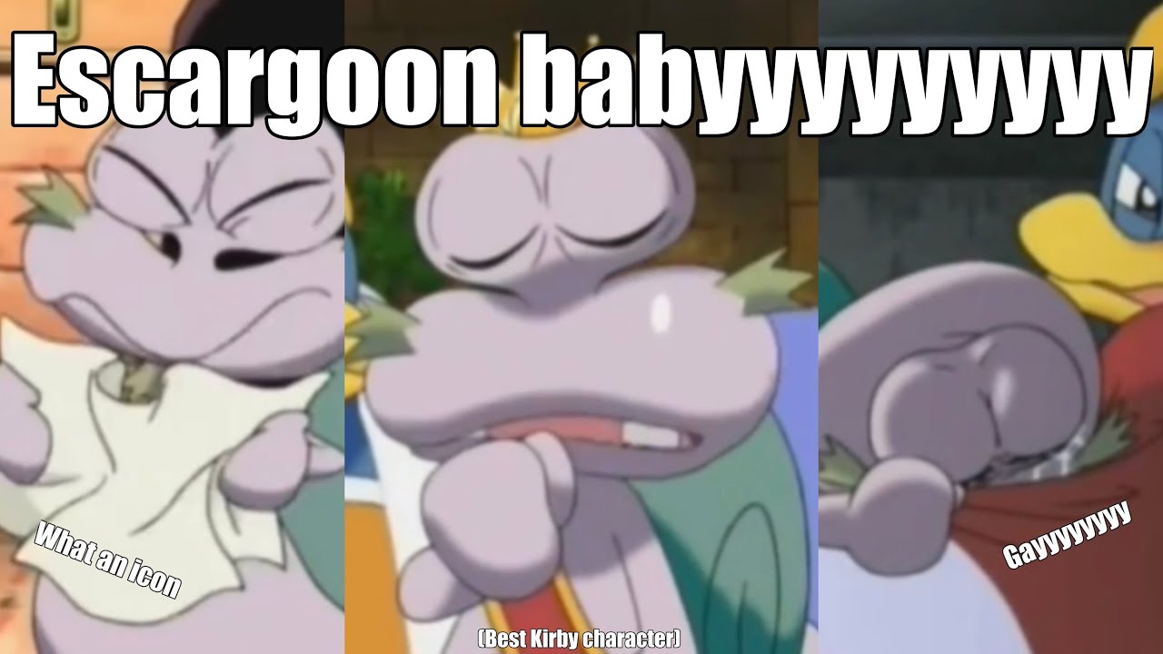 Escargoon being the best Kirby character for 18 minutes - YouTube