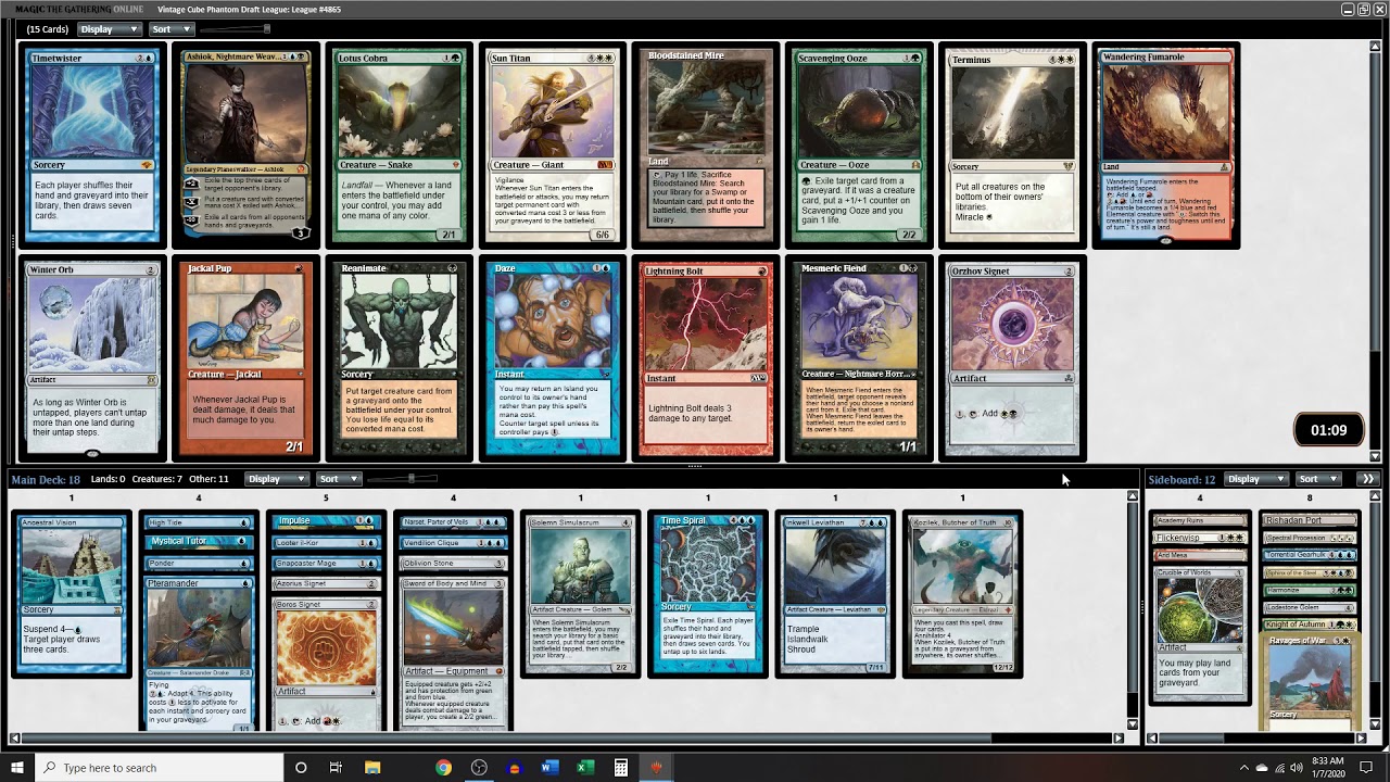 Vintage Cube # 16 Magic the Gathering, MTGO, Vintage, Cube, Stipulation ...