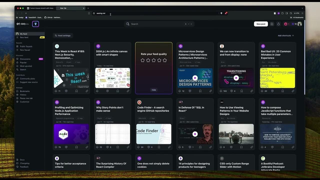 Cursor Mouse Smooth Animation with GSAP | GSAP.QuickTo Tutorial - YouTube