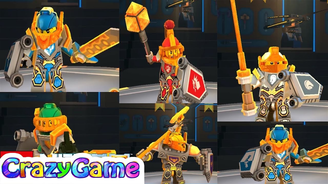 Lego Nexo Knights Merlock 2.0 - New Updated All Nexo Knights Lv6 ...