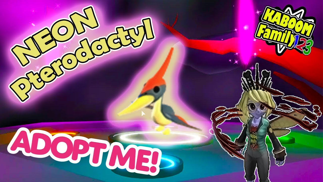 KaboomFam123 We made a Neon Pterodactyl! 🦖 - YouTube
