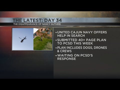 The latest on the disappearance of Nancy Guthrie